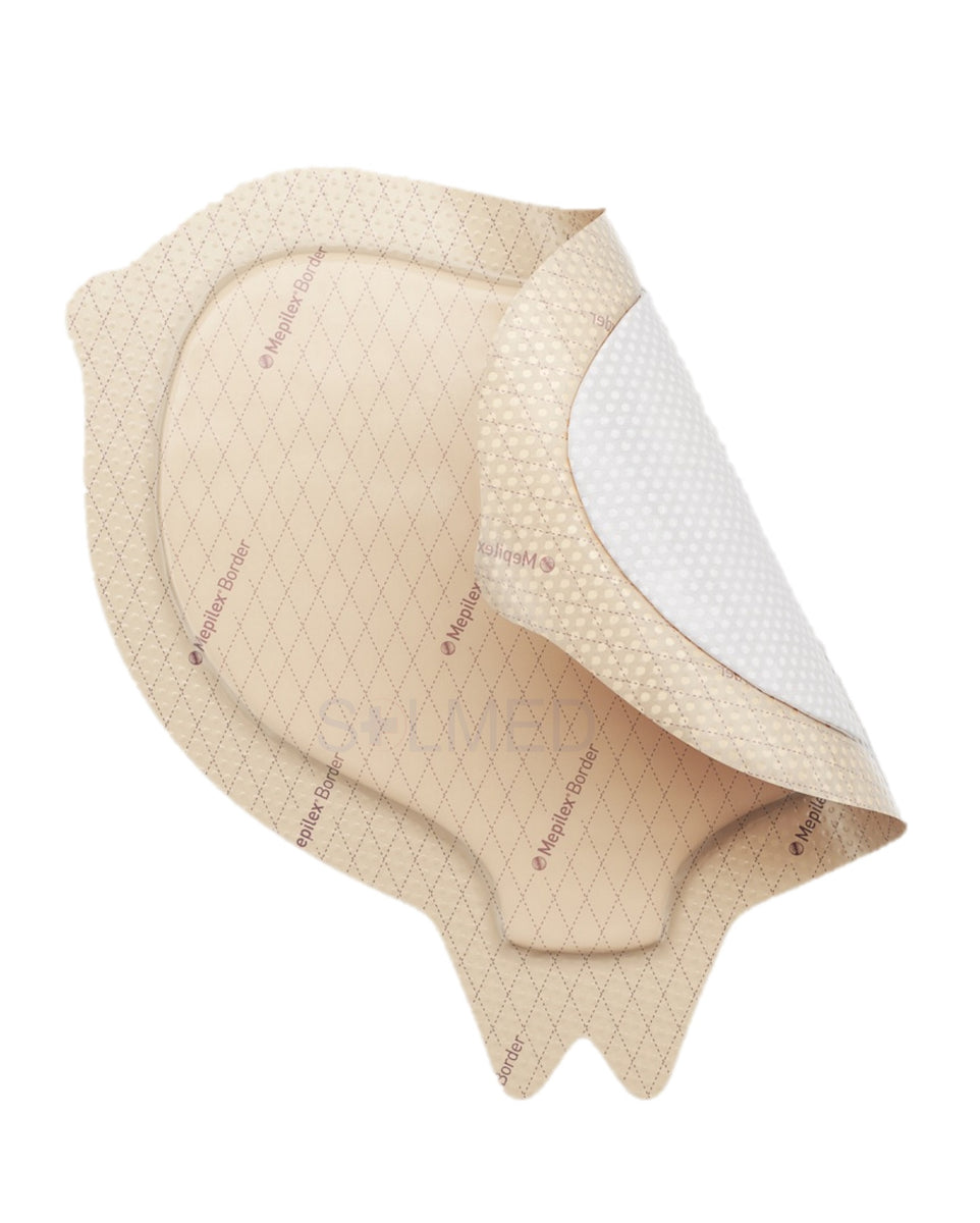 Buy Mepilex Border Sacrum Dressings | SOLMED | NDIS – Solmed Medical Supplies