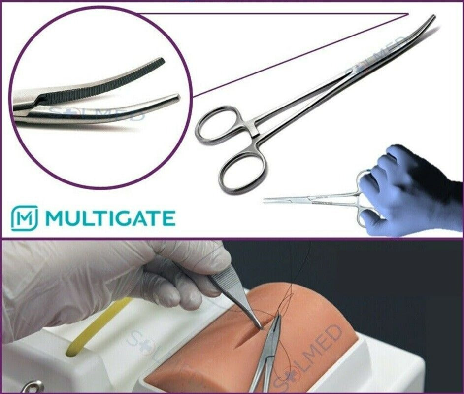 CRILE RANKIN HAEMOSTATIC FORCEPS 16CM CURVED – Solmed Medical Supplies