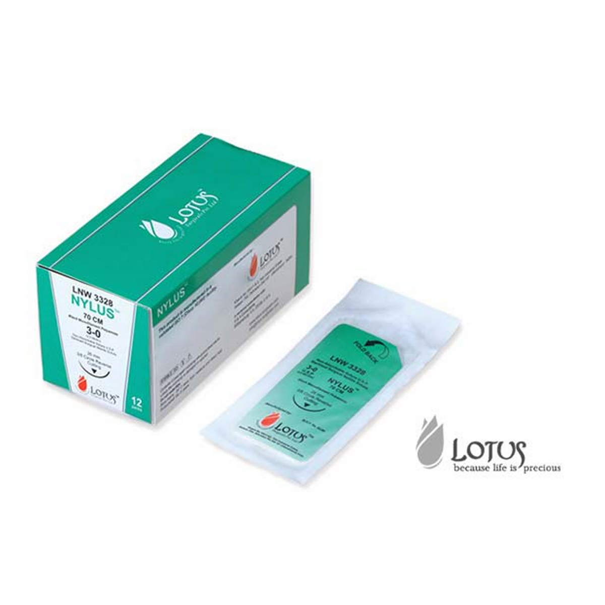 Lotus Non-Absorbable Sutures | Buy Online from Solmed – Solmed Medical ...