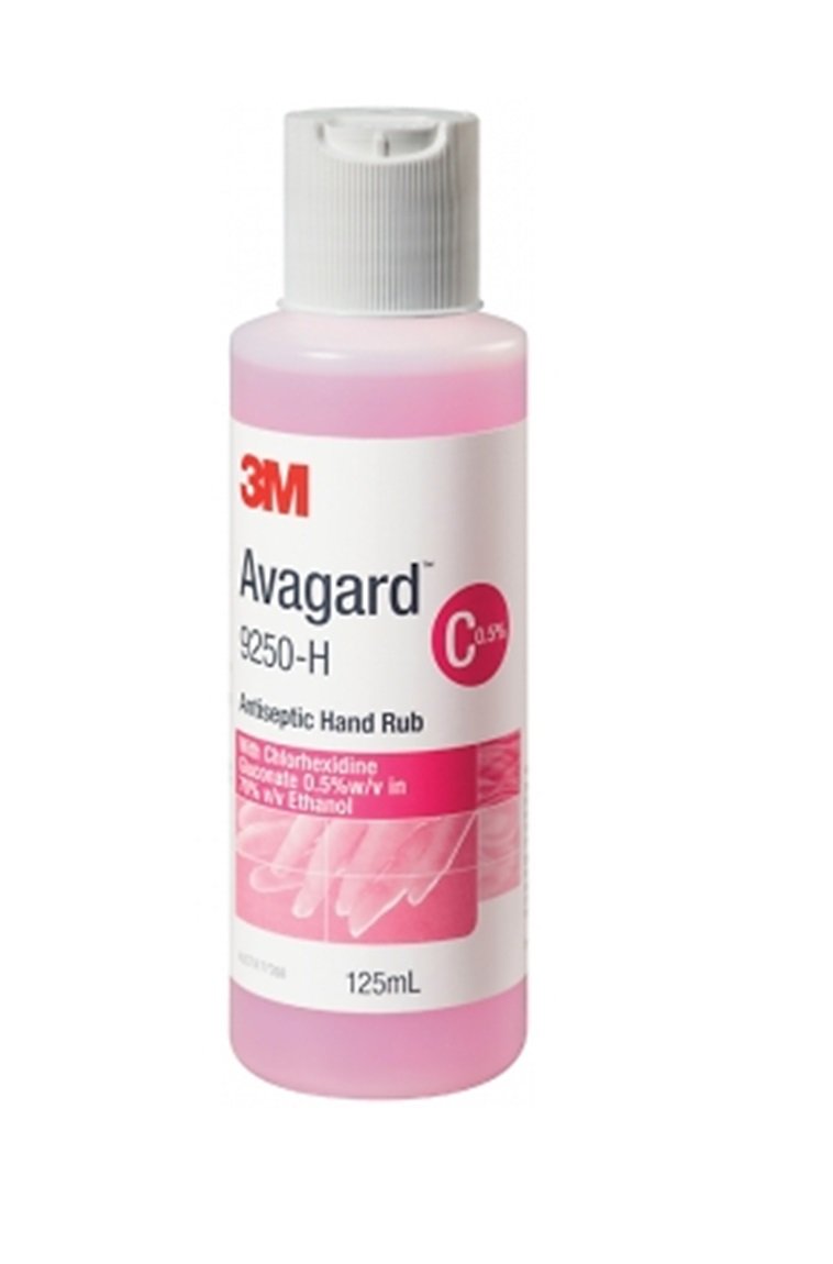 AVAGARD ANTISEPTIC HAND RUB 125ML BOTTLE – Solmed Medical Supplies