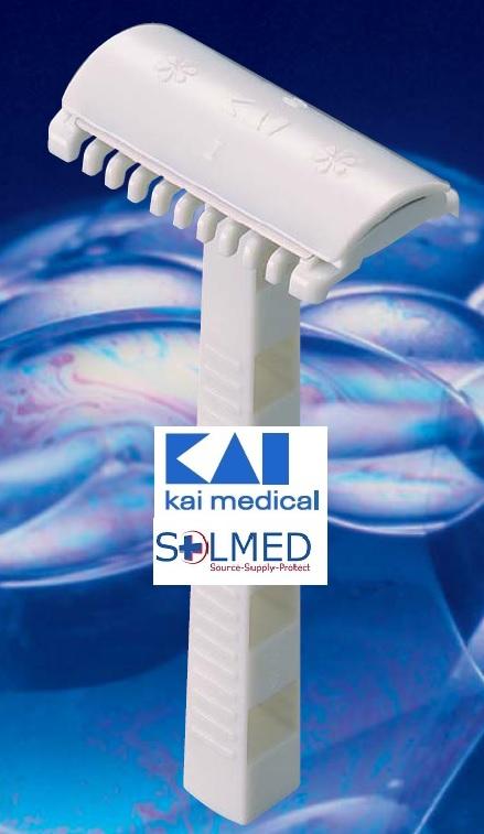 RAZORS MEDICAL SURGICAL PREP DOUBLE EDGE BLADE DISPOSABLE CARBON STEEL ...