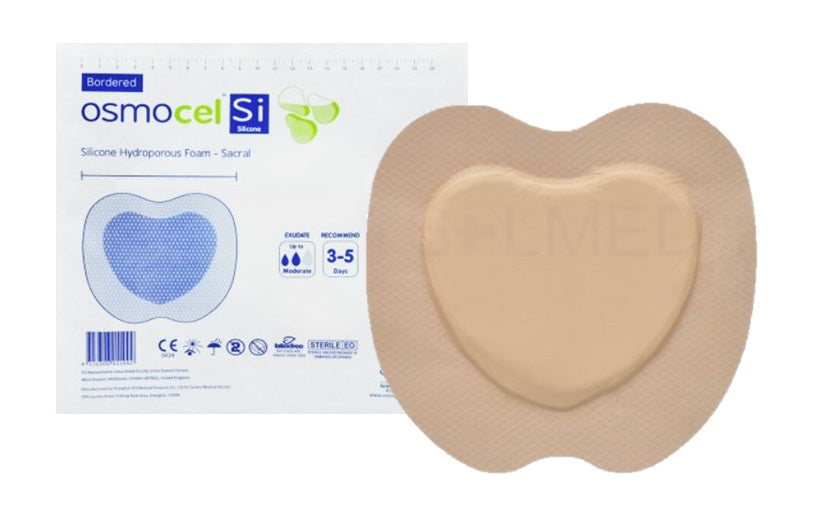 Osmocel Silicone Foam Bordered Dressing | SOLMED – Solmed Medical Supplies