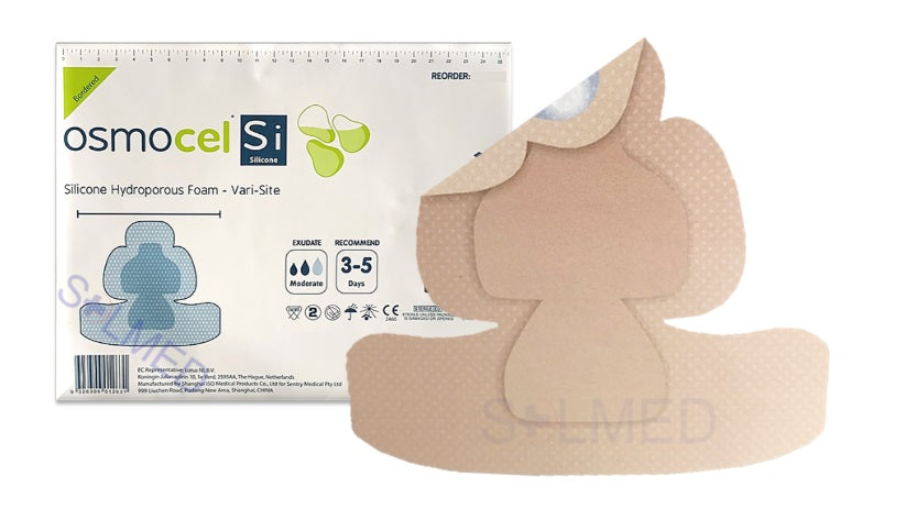 Osmocel Silicone Foam Bordered Dressing | SOLMED – Solmed Medical Supplies