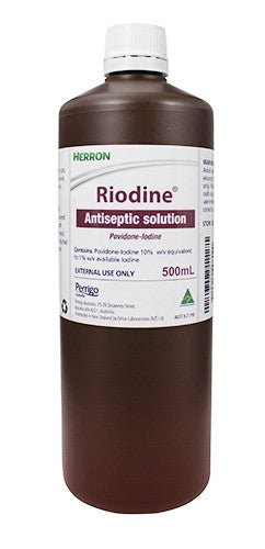 IODINE ANTISEPTIC SOLUTION 500ml – Solmed Medical Supplies