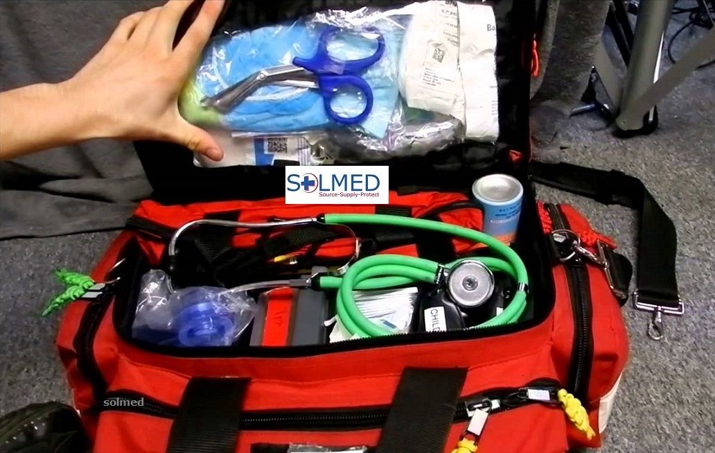 TRAUMA EMERGENCY FIRST AID BAG – Solmed Medical Supplies